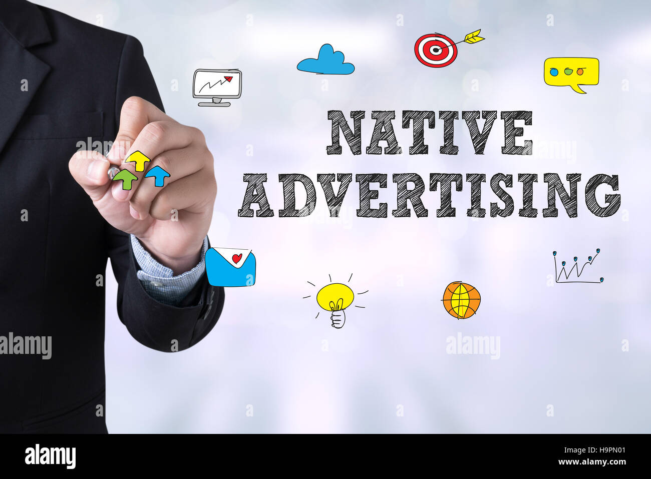Native ads hi-res stock photography and images - Alamy