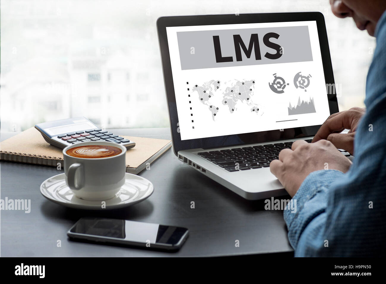 Learning Management System (LMS Stock Photo - Alamy