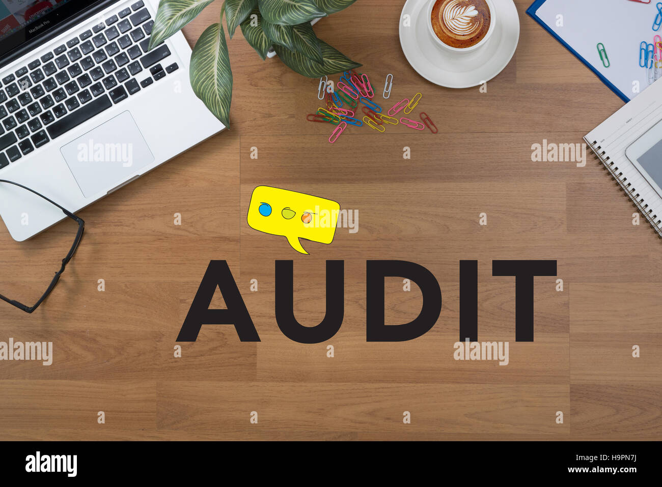 single word AUDIT Stock Photo - Alamy