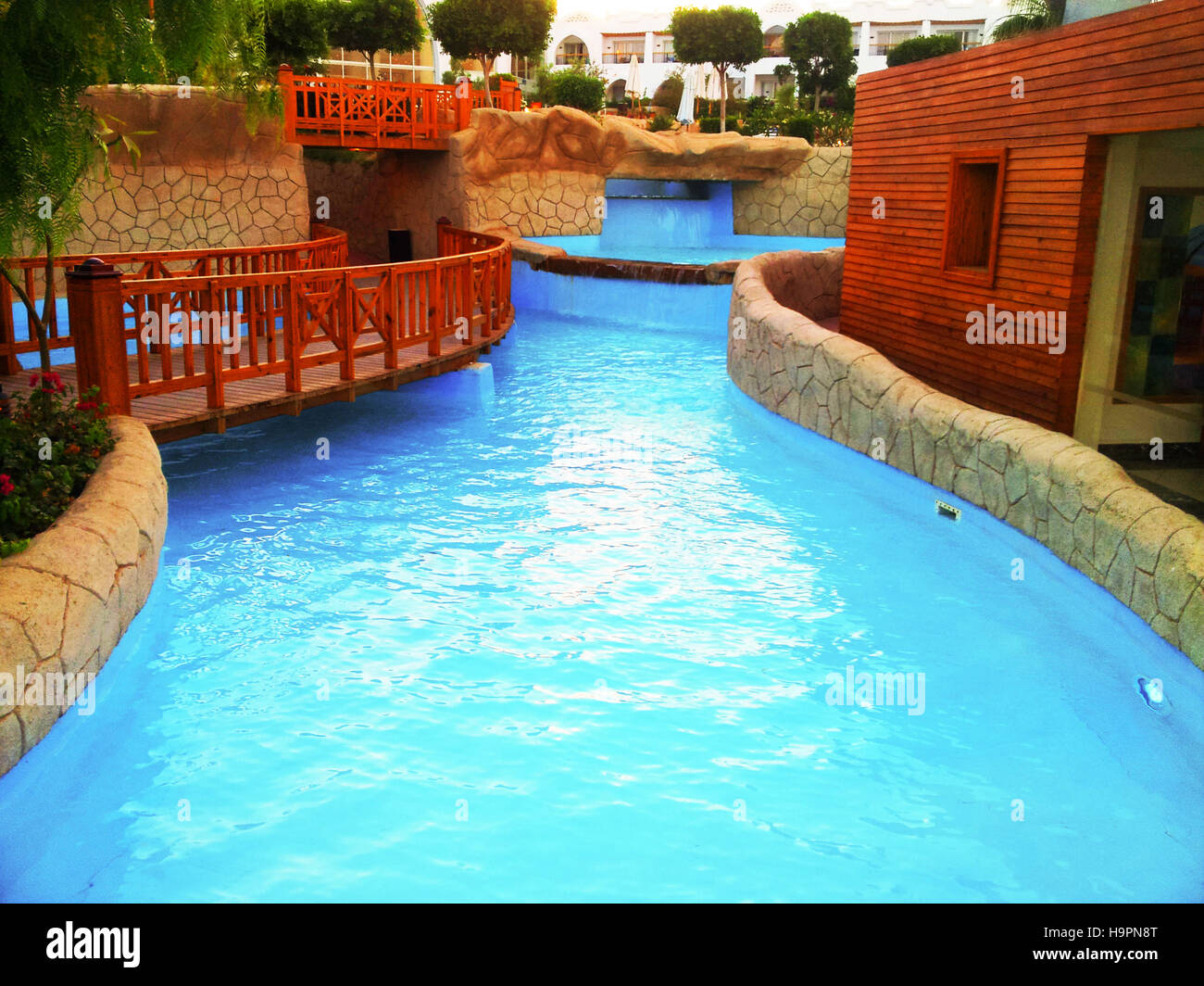 Pool deck activity on hi-res stock photography and images - Alamy