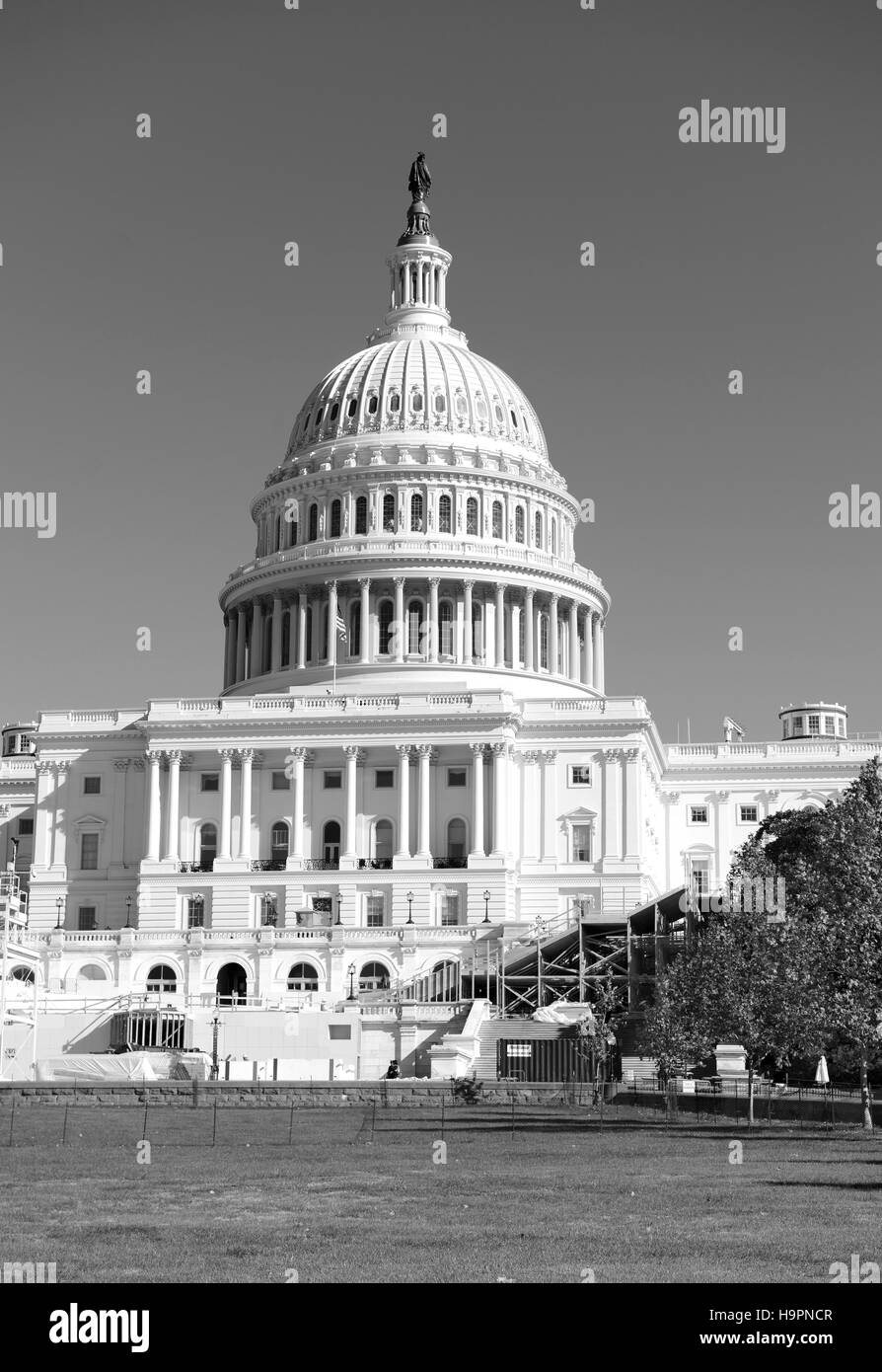 The Capitol Building in Washington DC, capital of the United States of ...