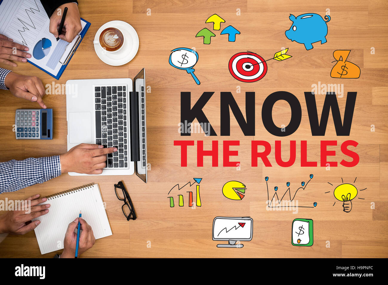 KNOW THE RULES Stock Photo - Alamy