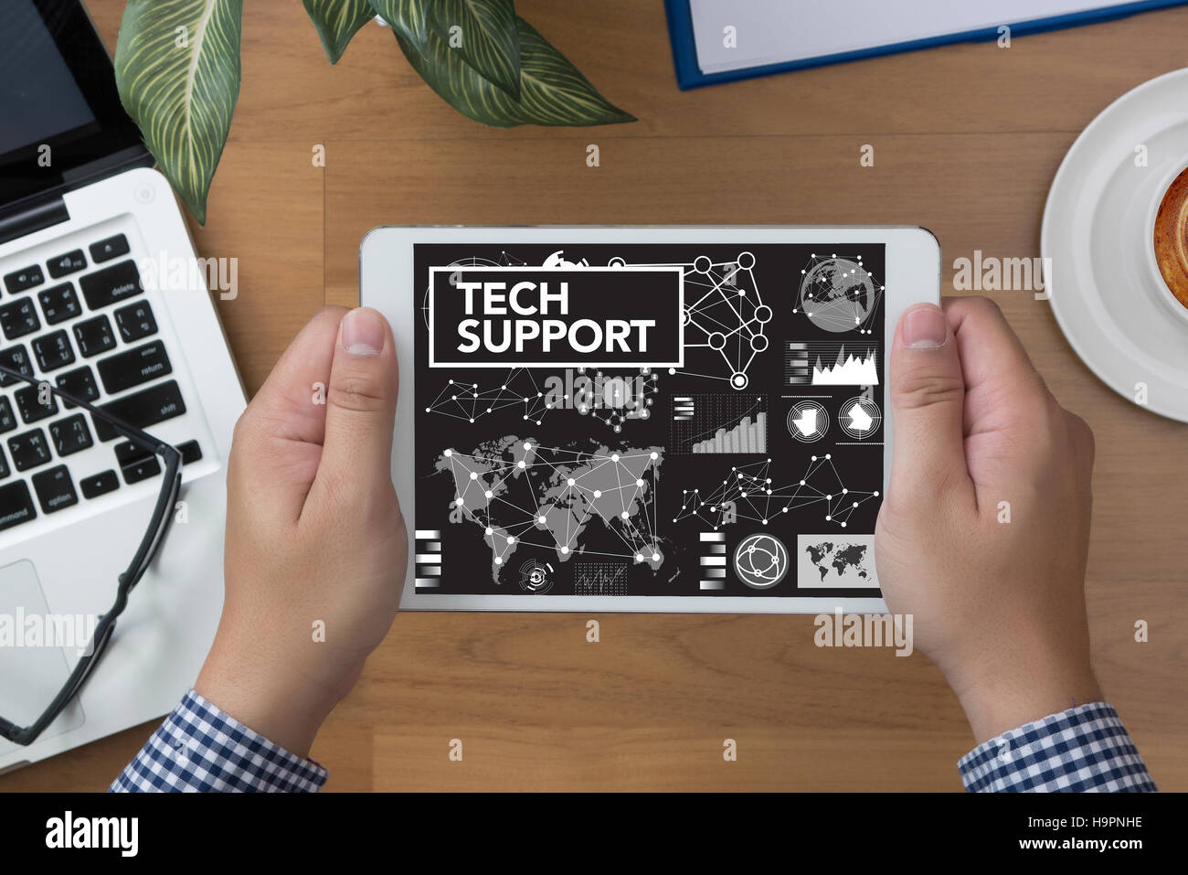 High tech tracking hi-res stock photography and images - Alamy