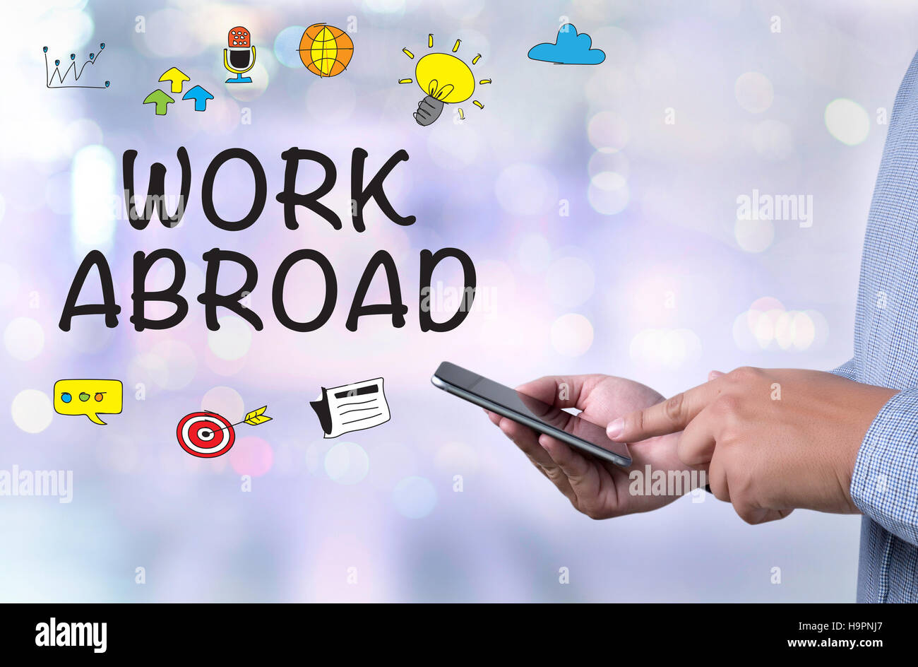 Work abroad hi-res stock photography and images - Alamy