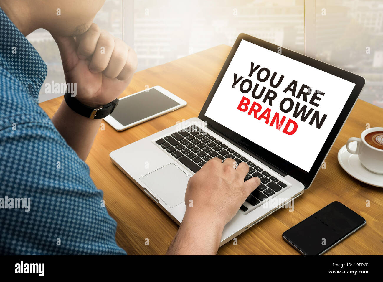 YOU ARE YOUR OWN BRAND Stock Photo - Alamy