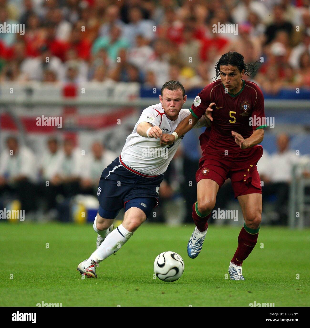 WAYNE ROONEY , FERNANDO MEIRA, ENGLAND V PORTUGAL, ENGLAND V PORTUGAL ...