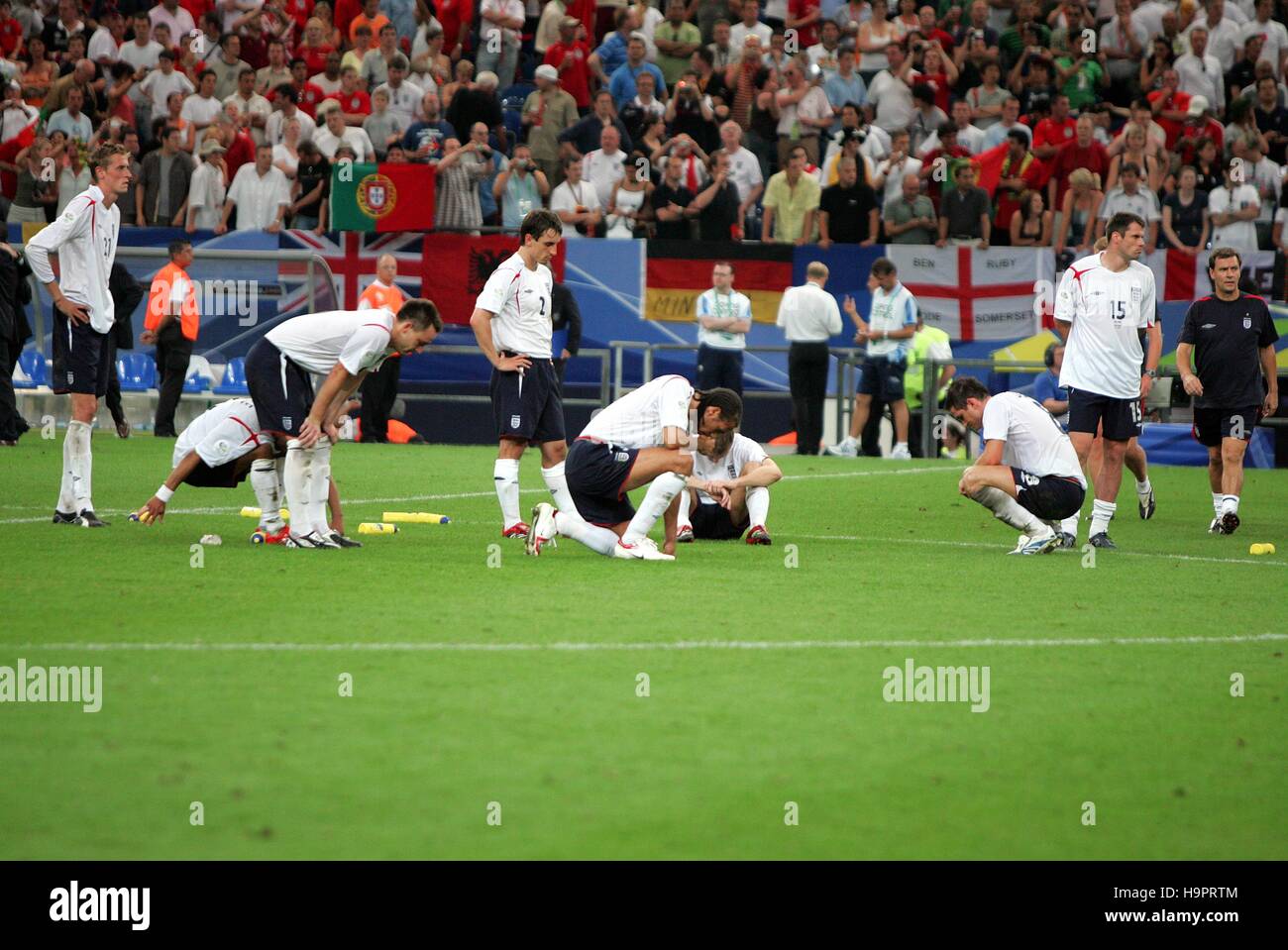 World cup 2006 england v portugal hi-res stock photography and images ...