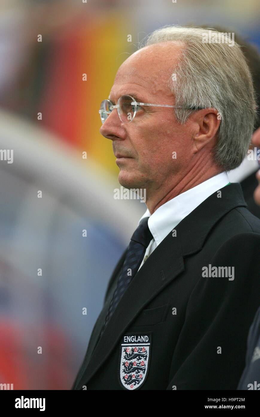 SVEN GORAN ERIKSSON ENGLAND HEAD COACH WORLD CUP AUFSCHALKE ARENA ...