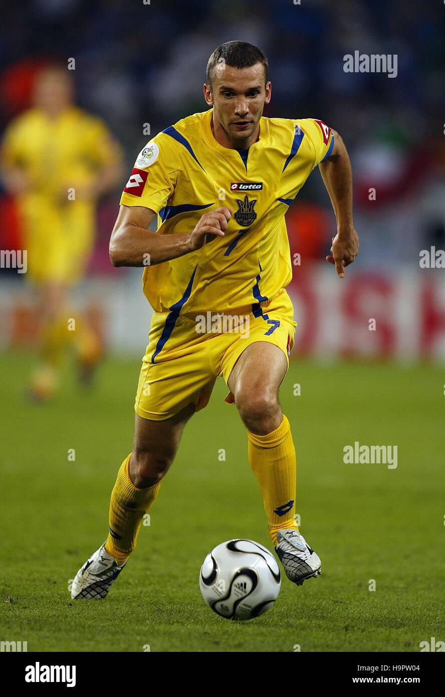 ANDRIY SHEVCHENKO UKRAINE & CHELSEA FC WORLD CUP AOL ARENA HAMBURG ...