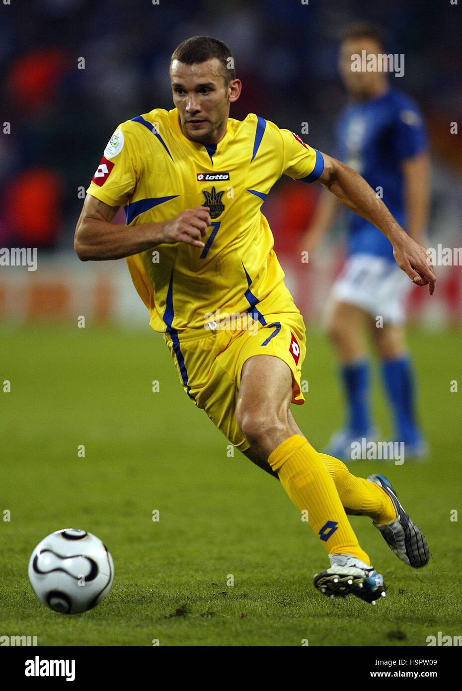 ANDRIY SHEVCHENKO UKRAINE & CHELSEA FC WORLD CUP AOL ARENA HAMBURG ...
