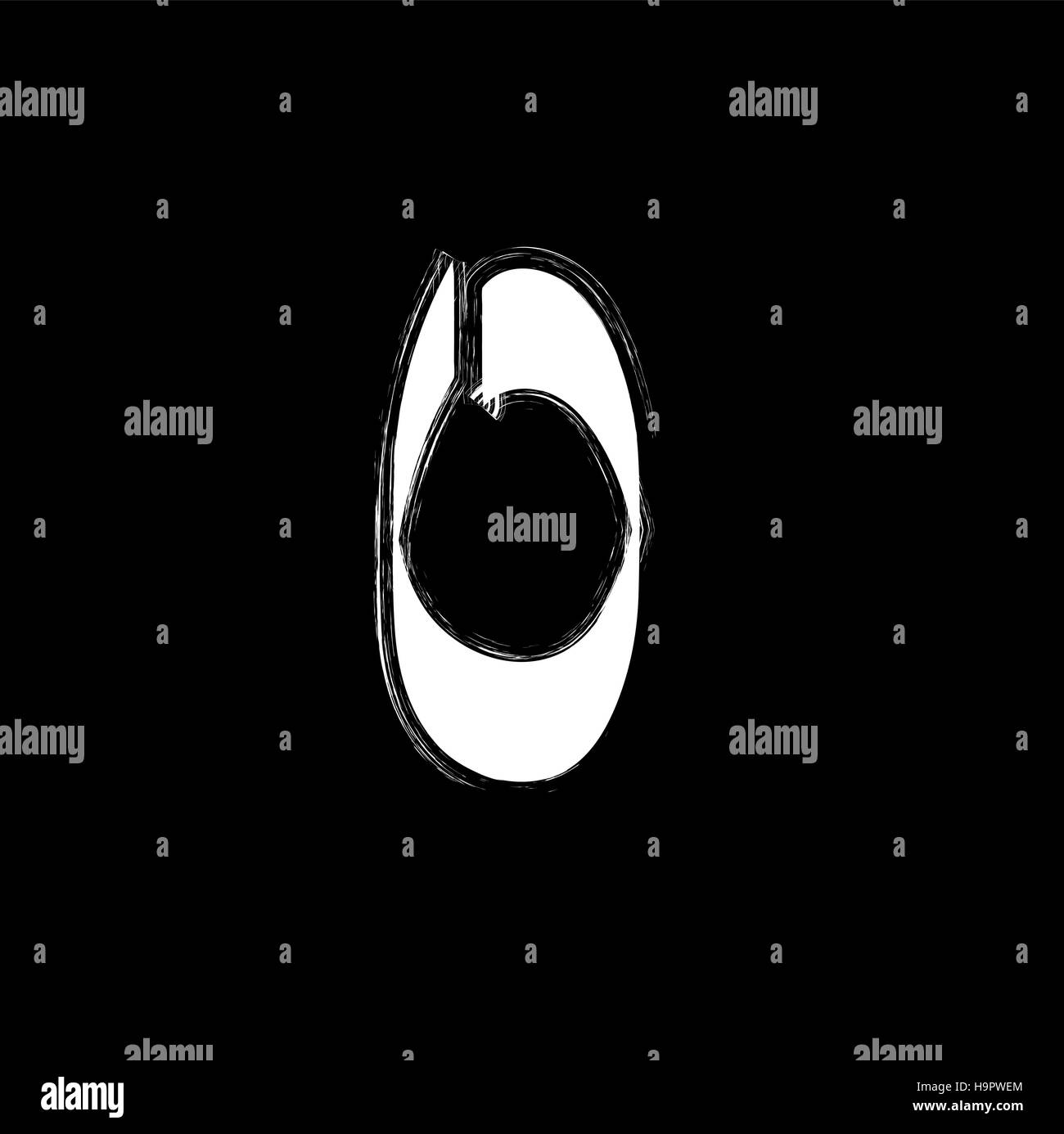 Letter O Graffiti Stijl