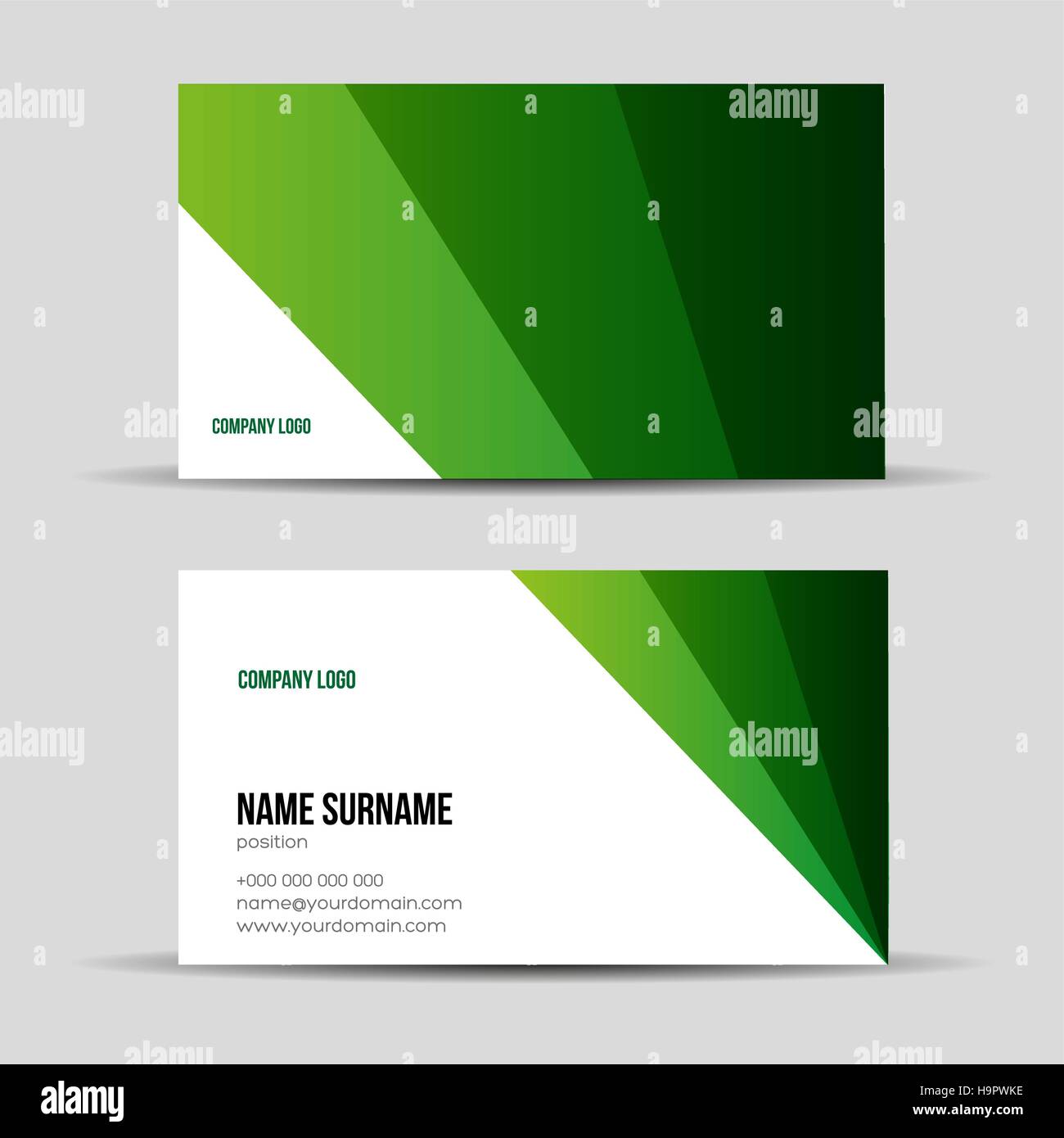 Green card Stock Vector Images - Alamy