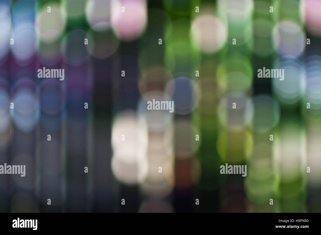 Colorful bokeh in vertical lines pattern Stock Photo - Alamy