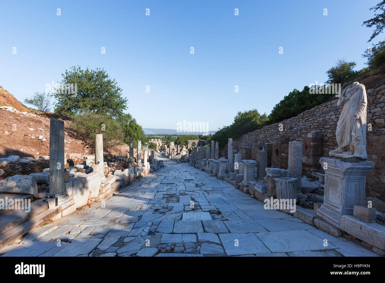 Ruins of Ephesus in Turkey Stock Photo - Alamy