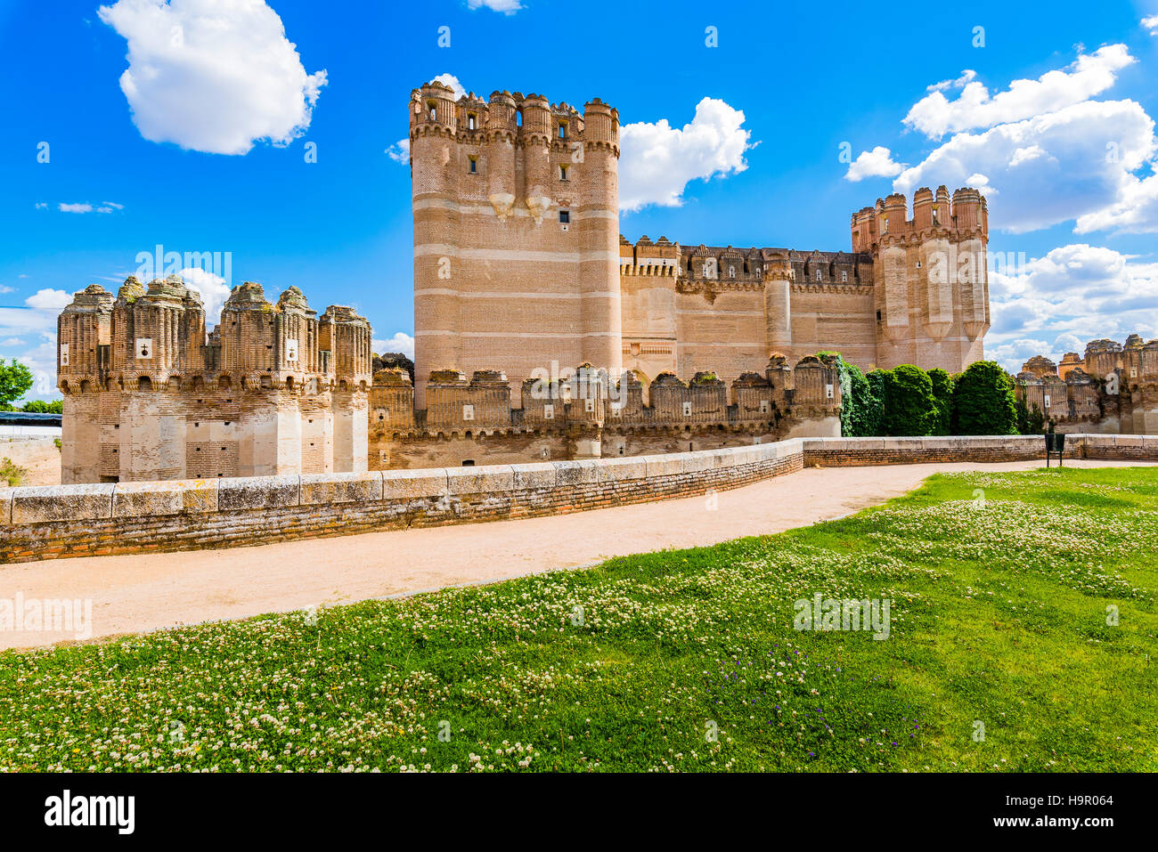 Castillo de Coca, Coca Castle, is a fortification constructed in the ...