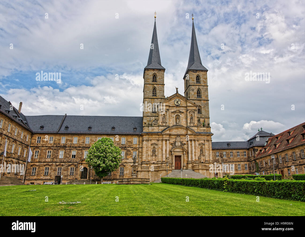 Church of St Michael in Bamberg in Upper Franconia in Germany. It is ...