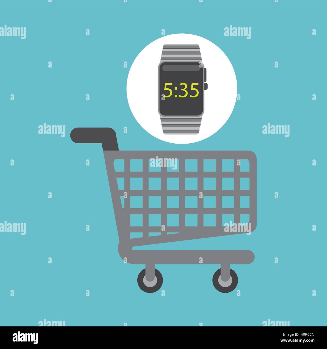 Watch store display Stock Vector Images - Alamy