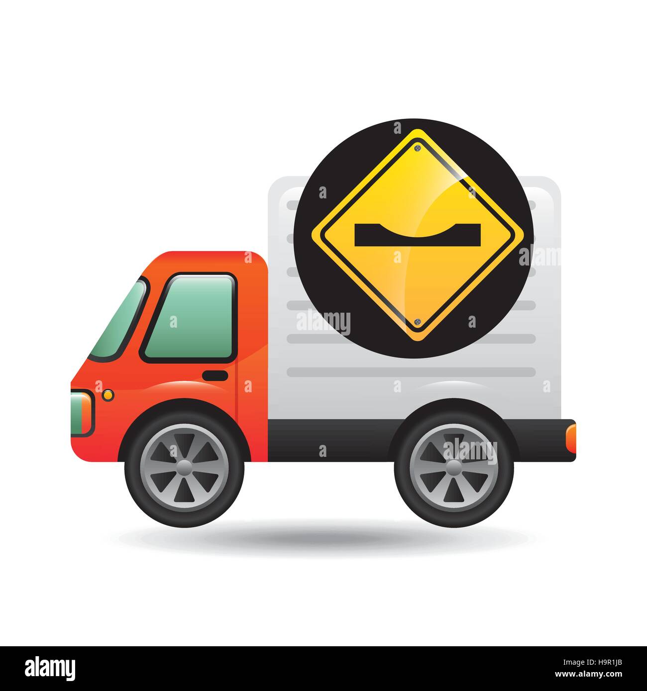 caution traffic sign concept vector illustration eps 10 Stock Vector ...
