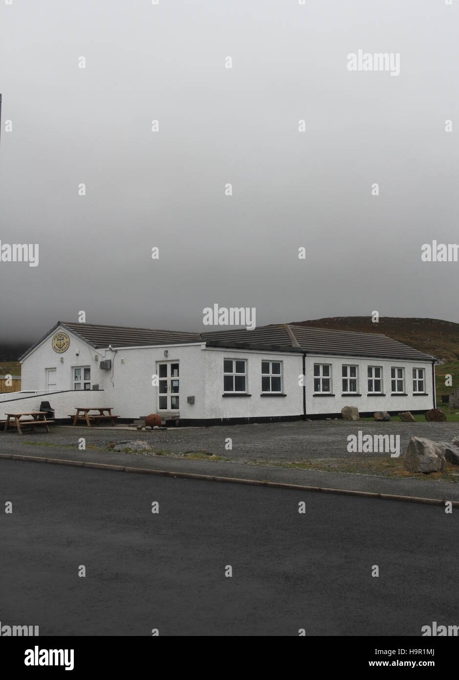 Anchorage Restaurant Leverburgh Isle of Harris Scotland May 2014 Stock ...