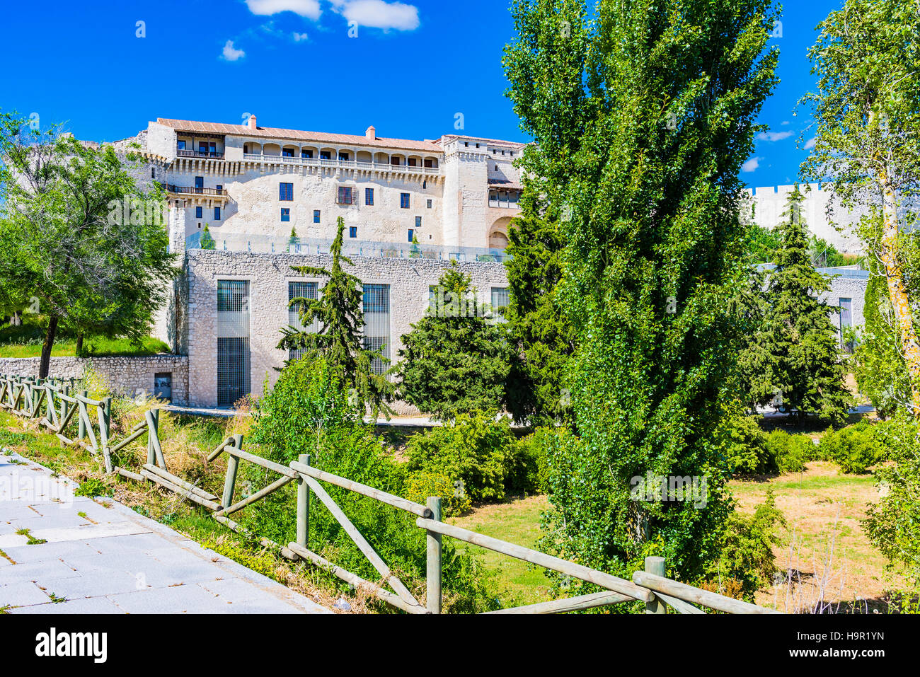 Cuéllar Castle or The Castle of the Dukes of Alburquerque. Cuéllar ...