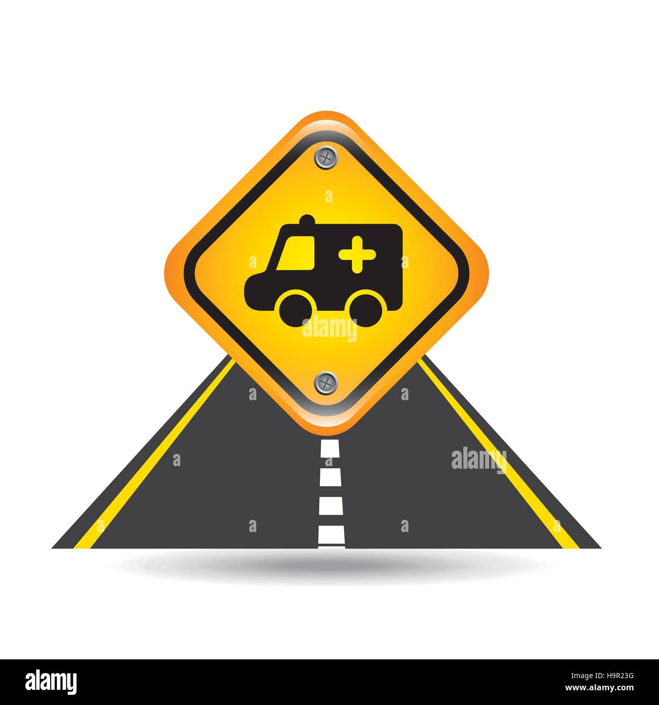Emergency signals sign Stock Vector Images - Alamy