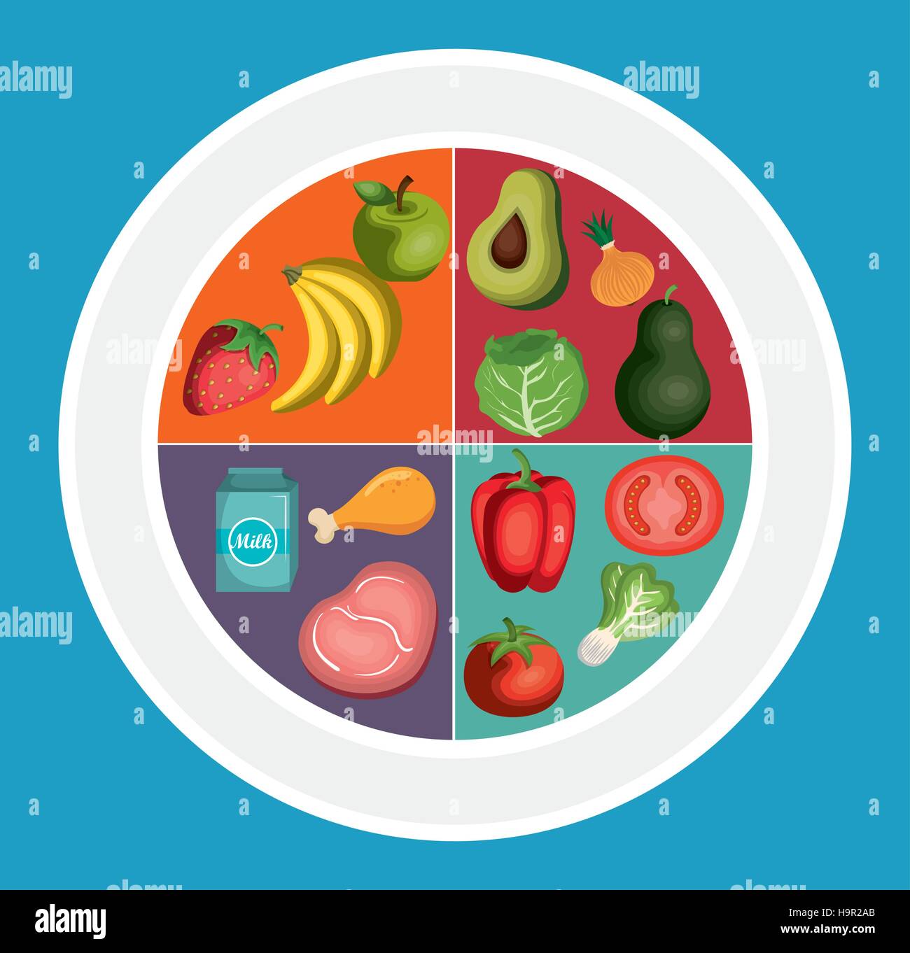 nutrition healthy food icon vector illustration design Stock Vector ...