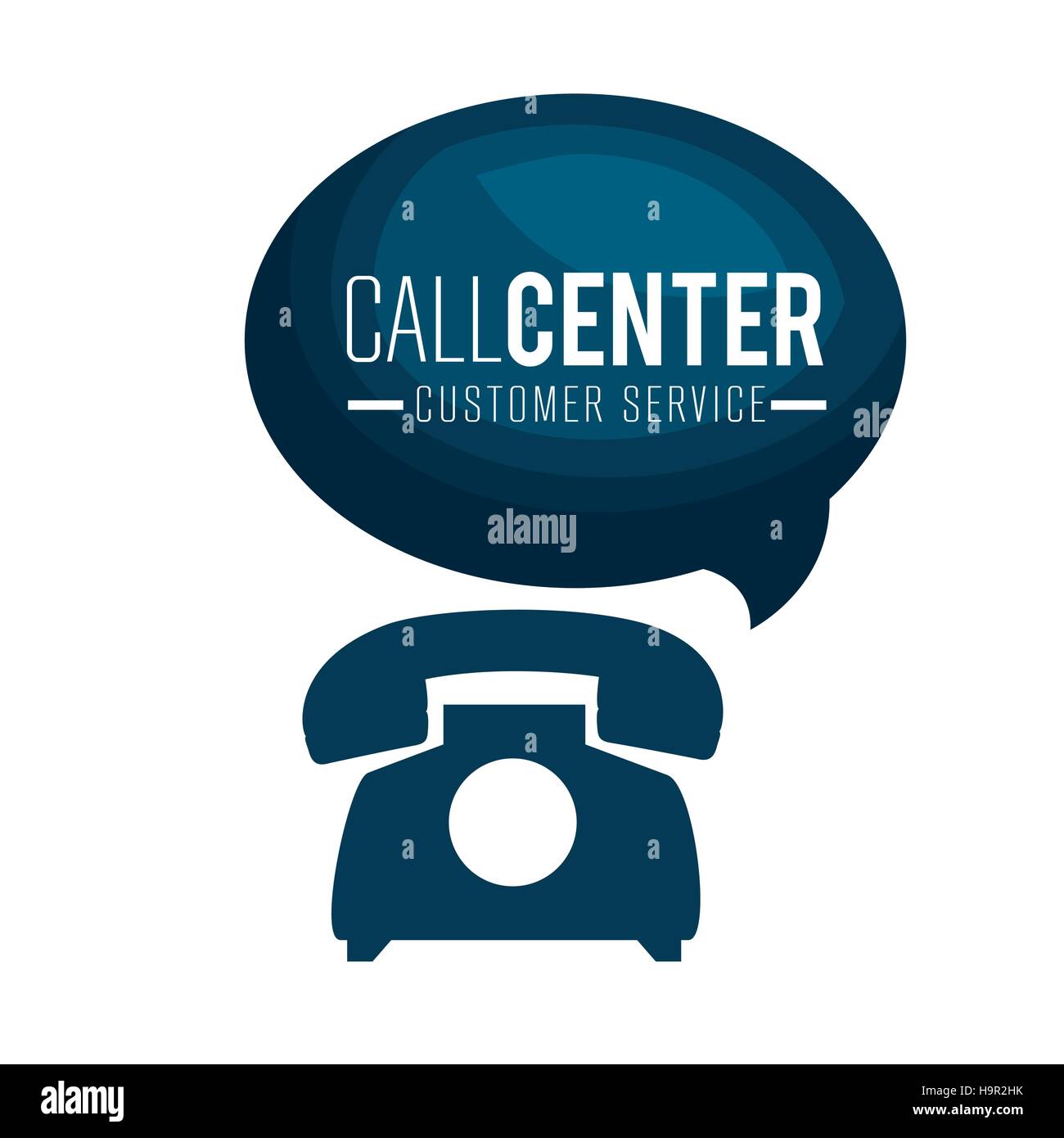 call center customer service vector illustration design Stock Vector ...
