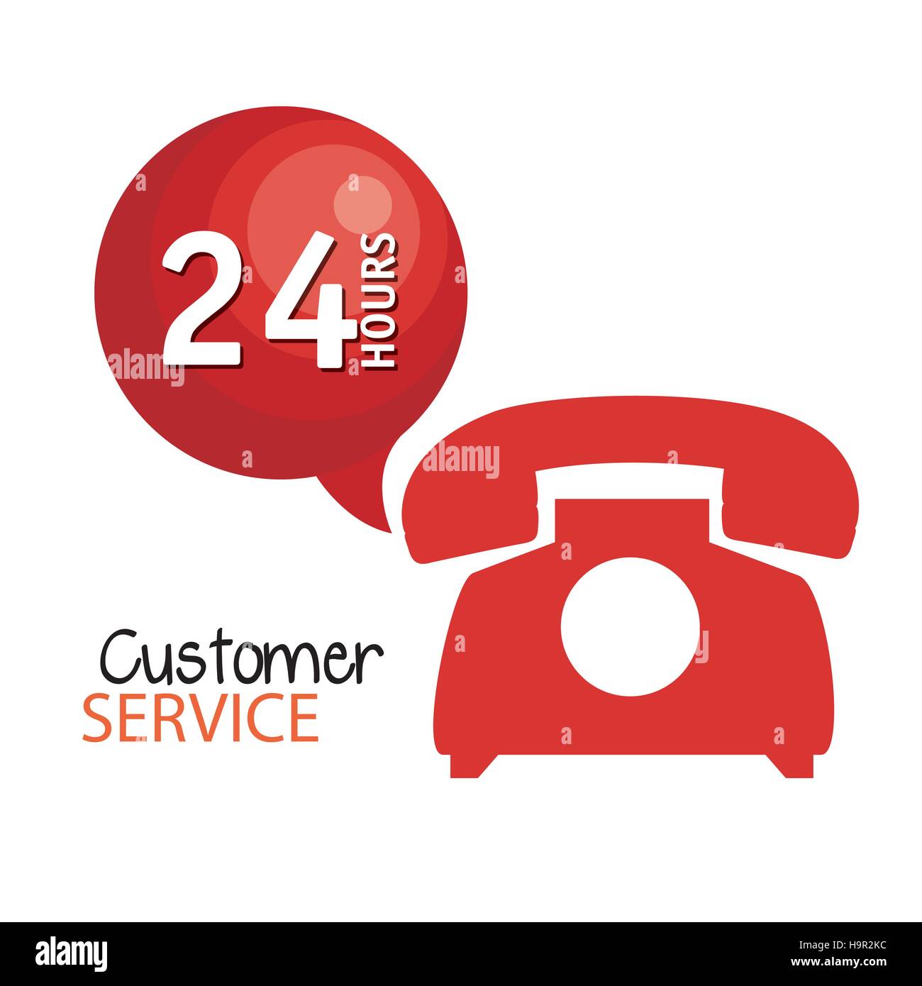 call center customer service vector illustration design Stock Vector ...