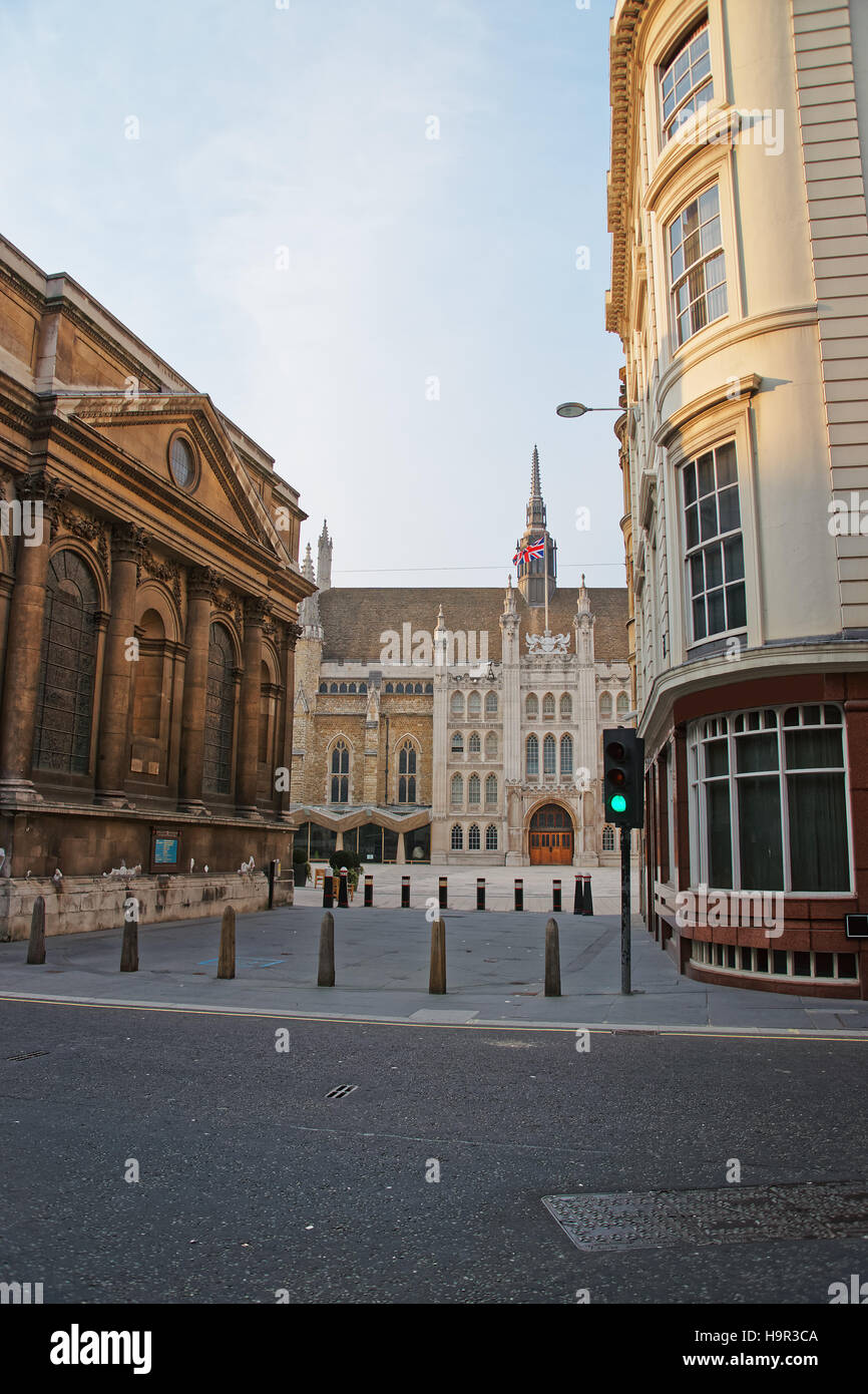 Guildhall complex in the City of London in UK Stock Photo - Alamy