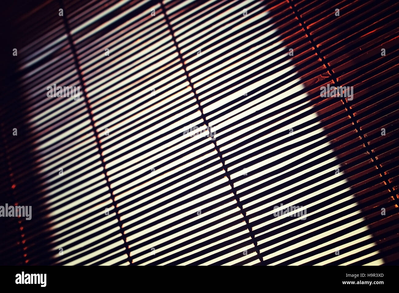 sun shining through the blinds Stock Photo - Alamy