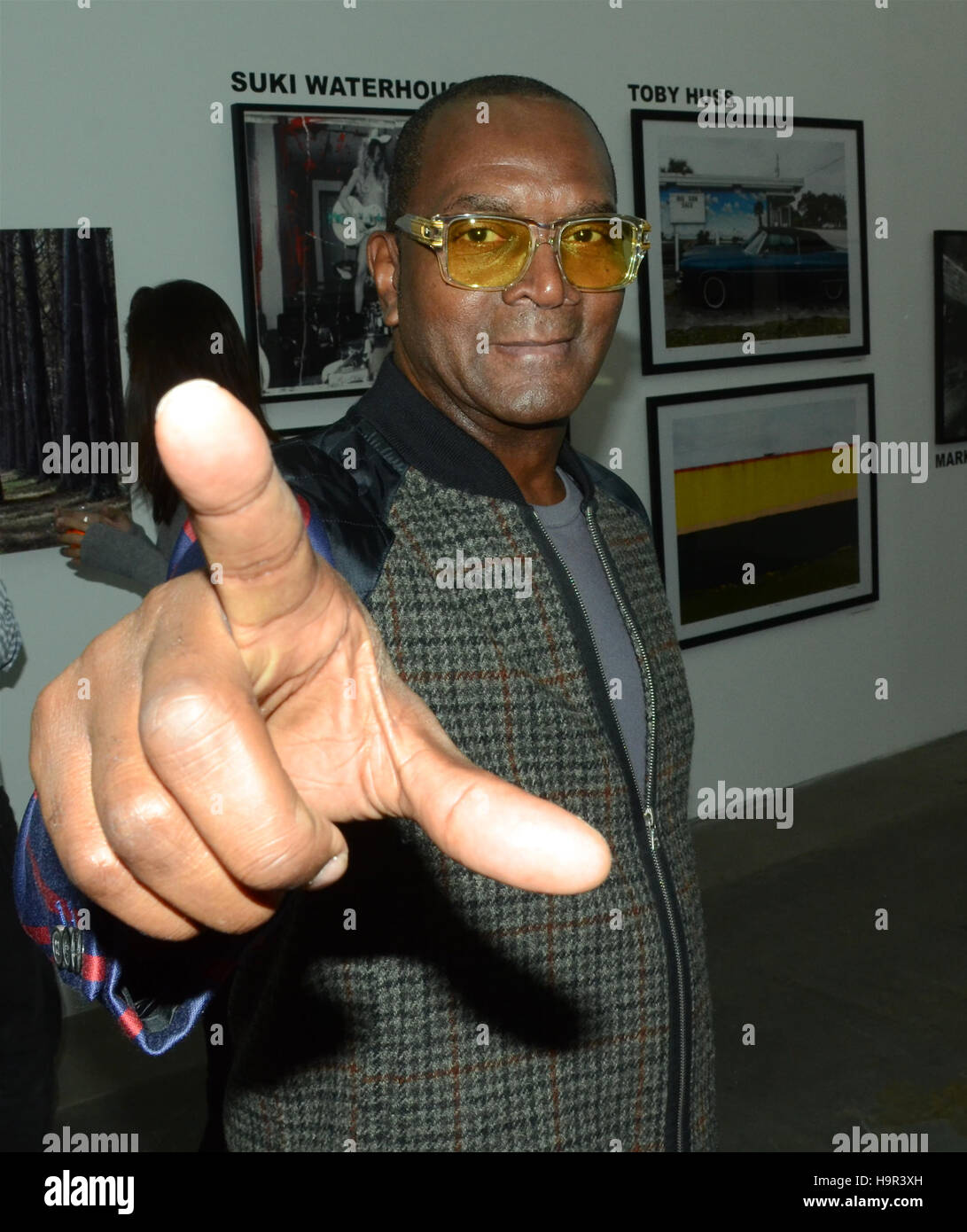 Dennis Morris at the Hindsight Is 30/40 Group Photo Opening at The ...