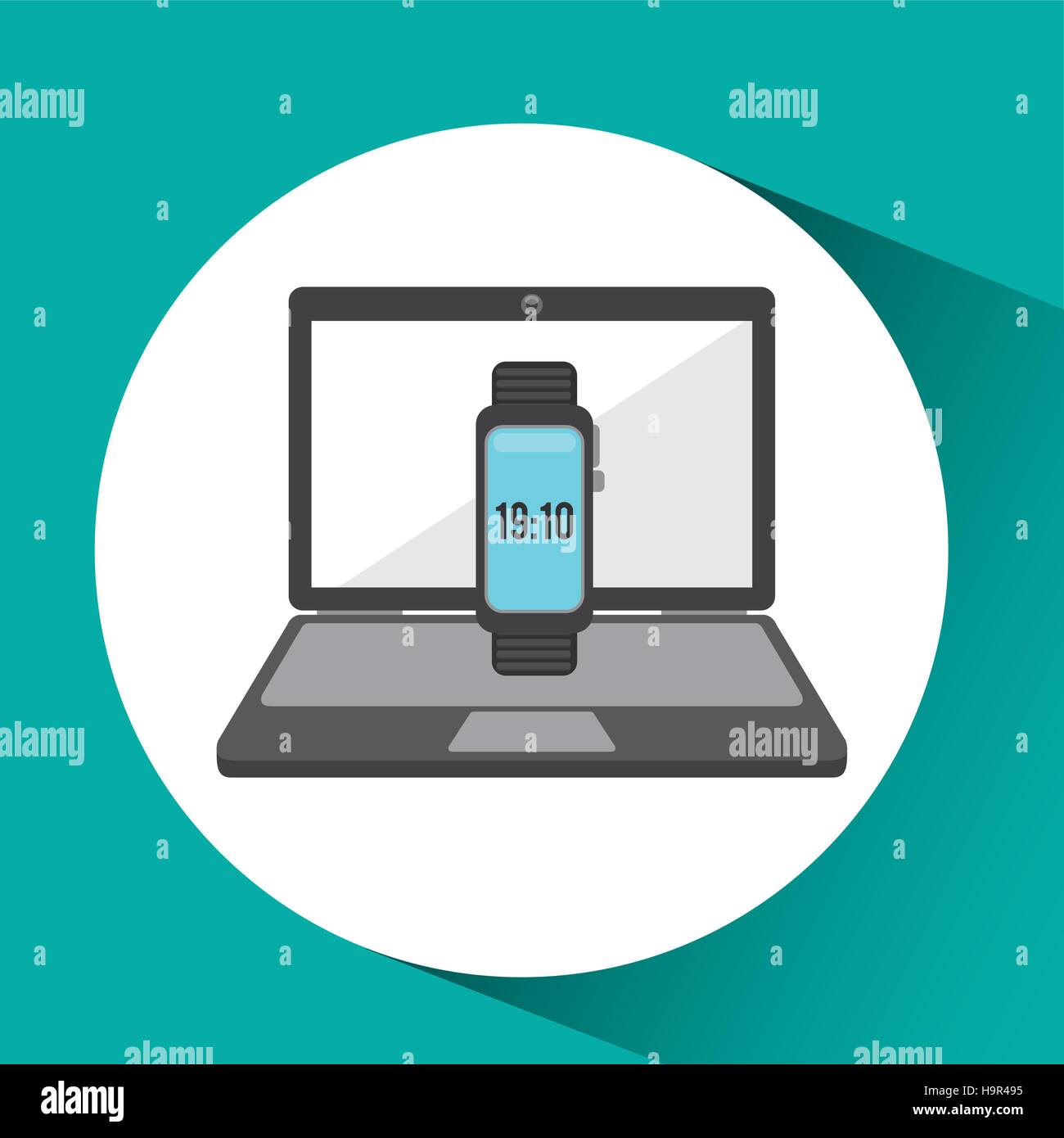 Smart shopping street Stock Vector Images - Alamy
