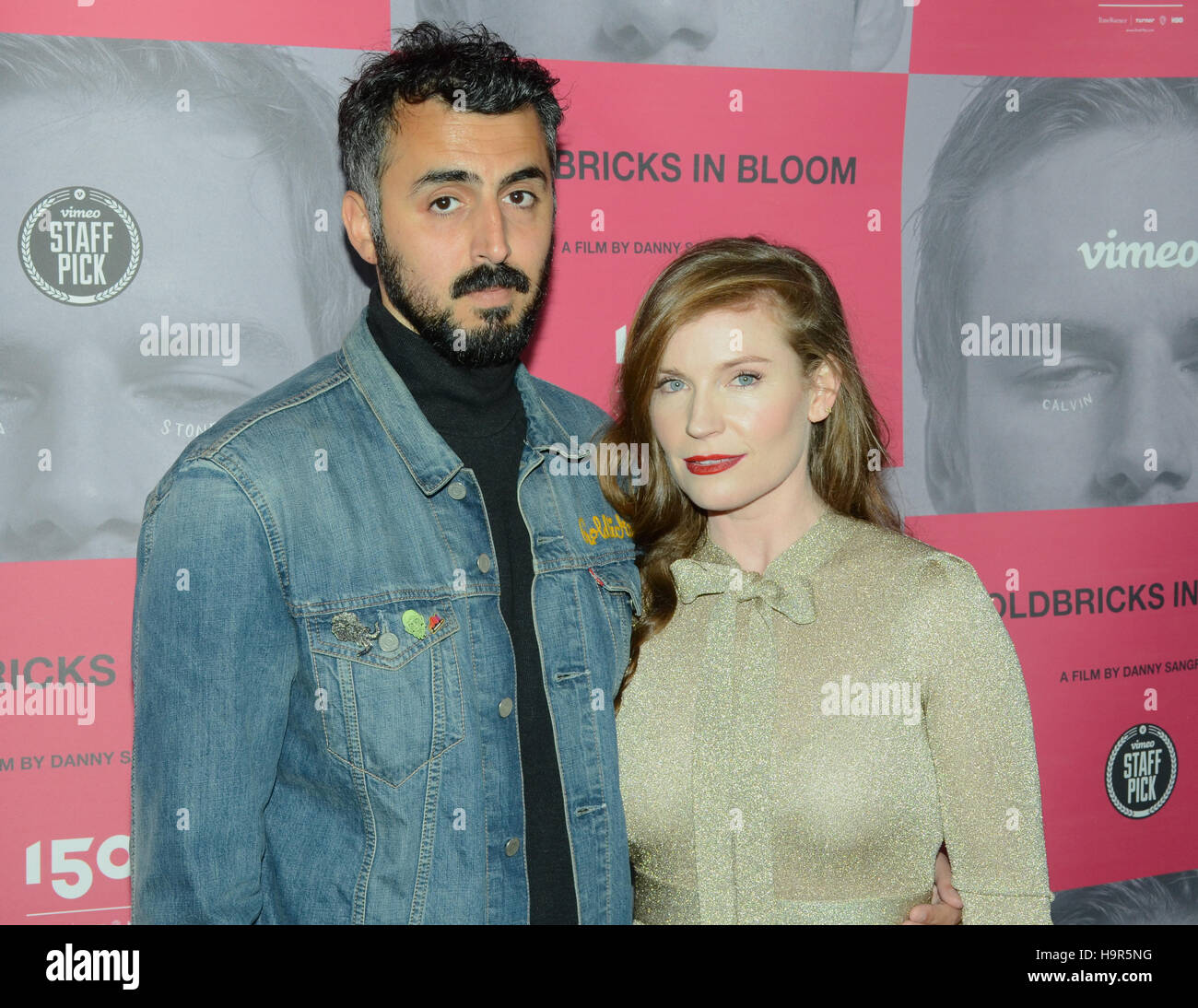 Danny Sangra and Kat Clements arrives at the "Goldbricks in Bloom" Los ...