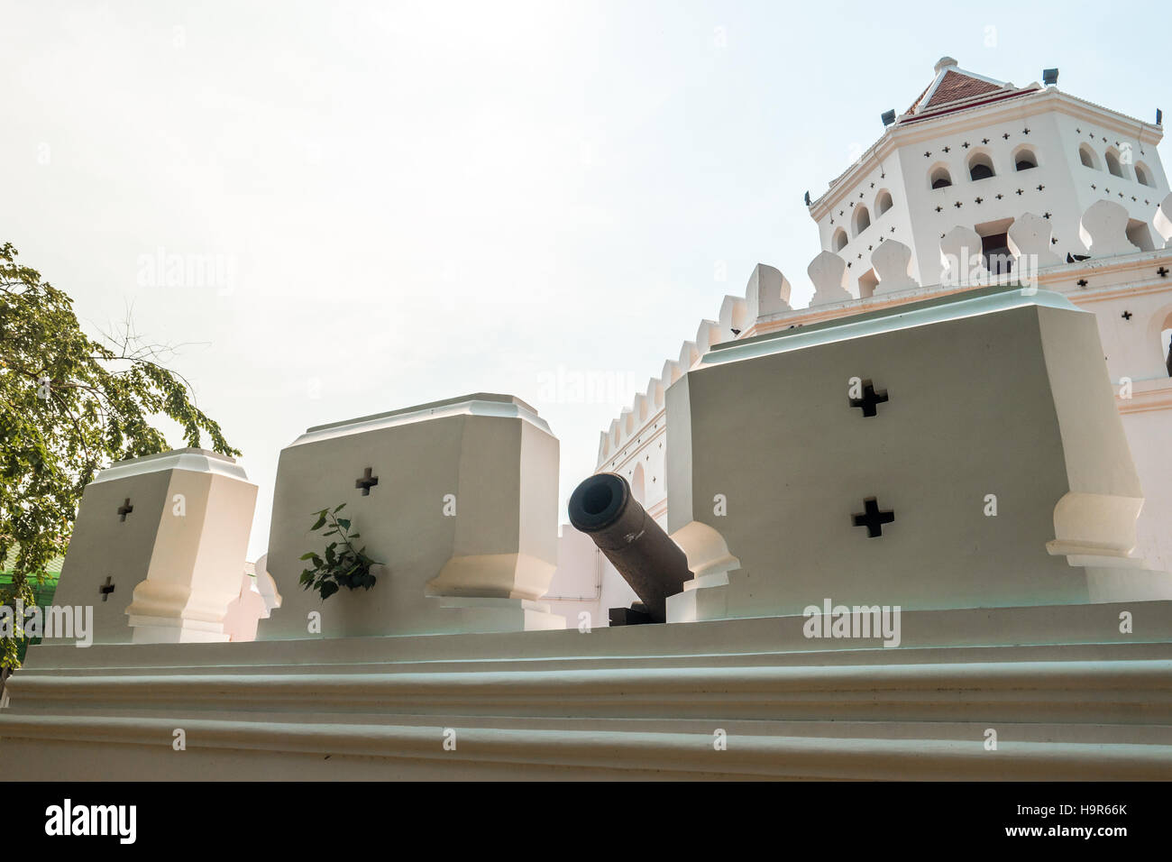 Phra Sumen Fort Bangkok, Thailand Stock Photo - Alamy