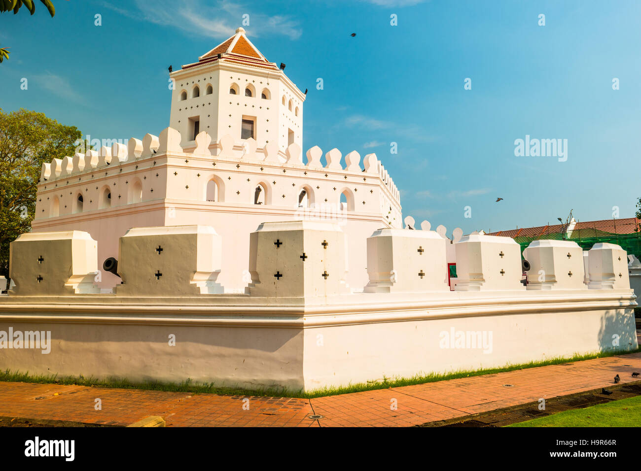 Phra Sumen Fort Bangkok, Thailand Stock Photo - Alamy