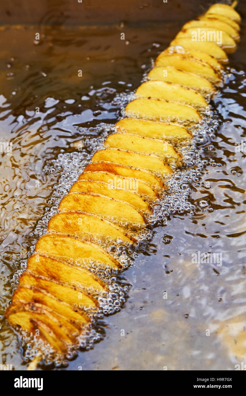 Pan fried chips hi-res stock photography and images - Alamy