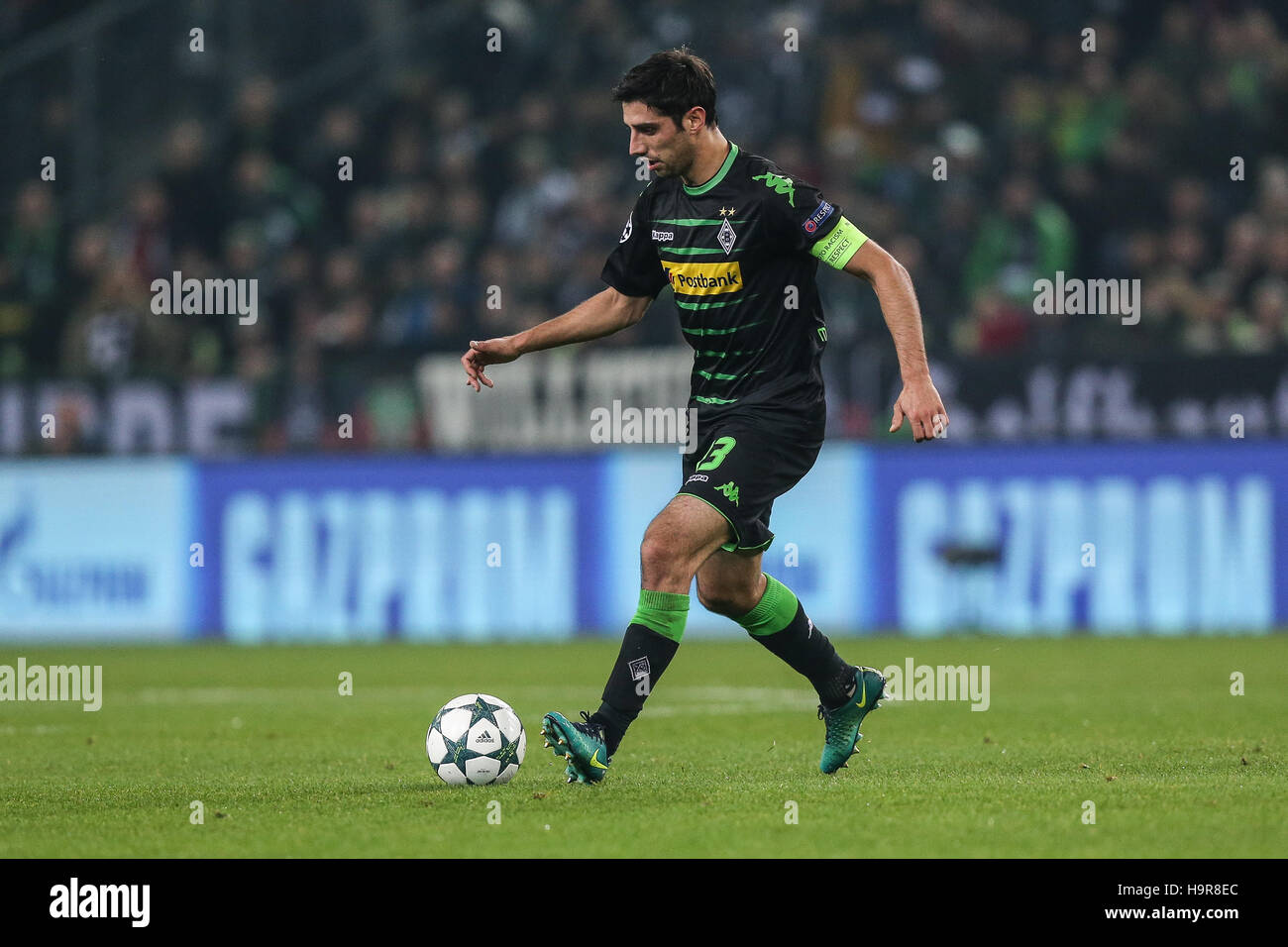 Lars Stindl of Moenchengladbach in action during the Champions League ...