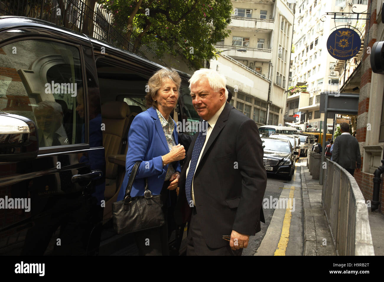 Hong Kong. 25th Nov, 2016. Former and last Governor of Hong Kong, Chris ...