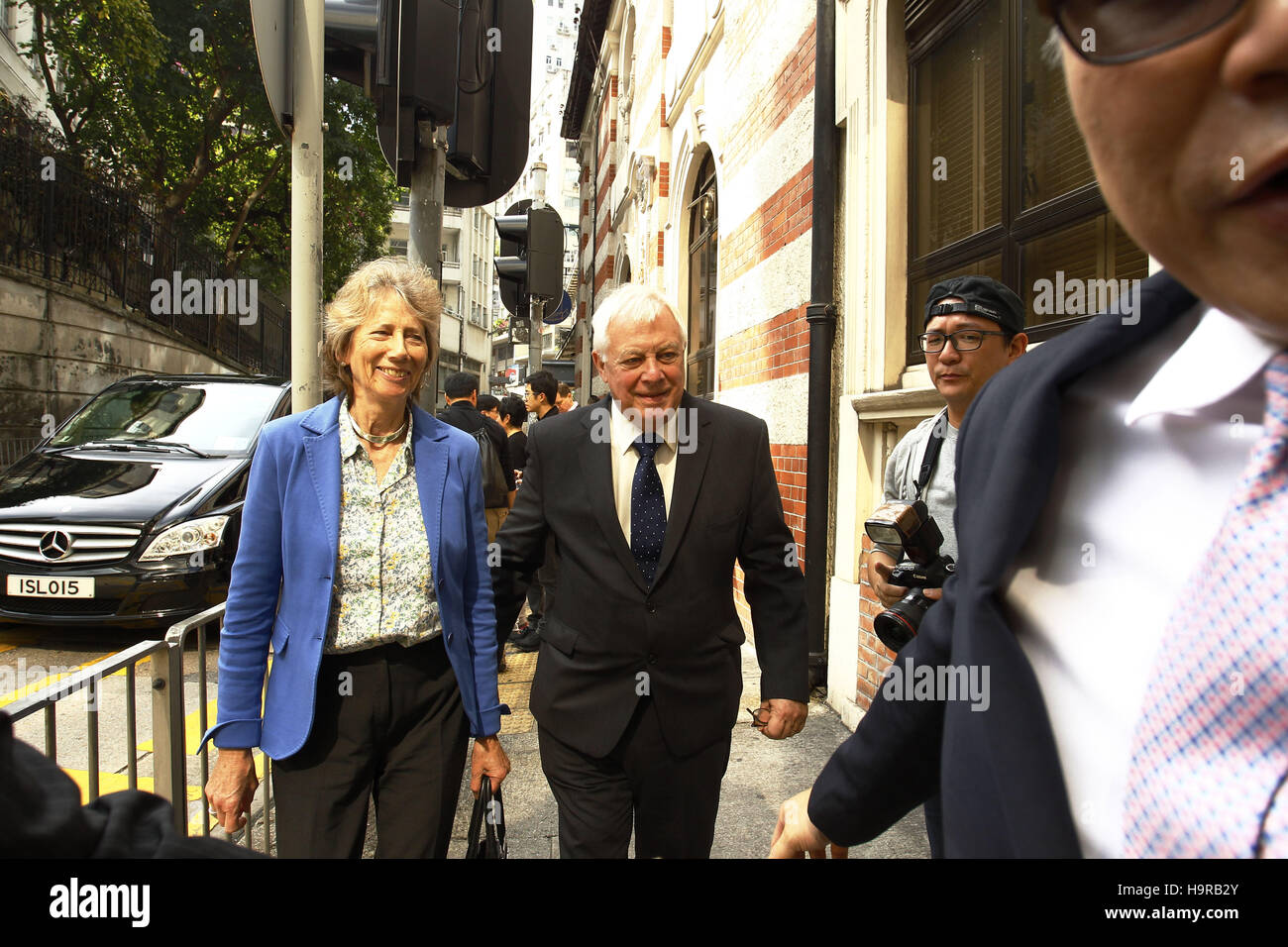 Hong Kong. 25th Nov, 2016. Last British Governor of Hong Kong, Chris ...