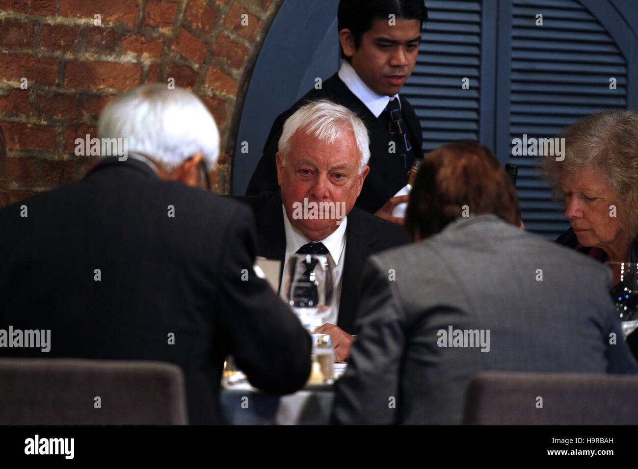 Hong Kong. 25th Nov, 2016. British last Governor of Hong Kong, Chris ...