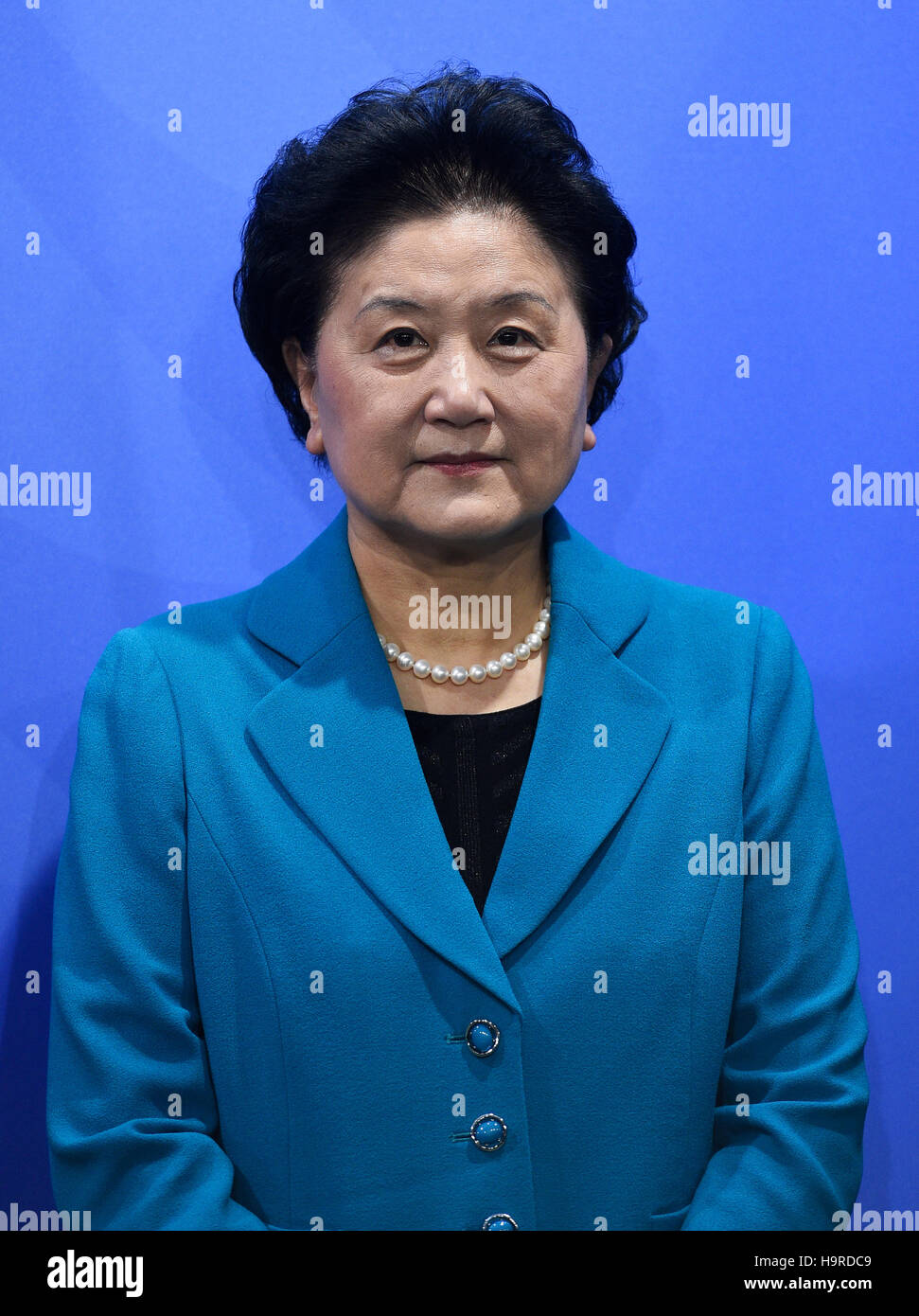 The Chinese Deputy Prime Minister Liu Yandong, photographed at the ...