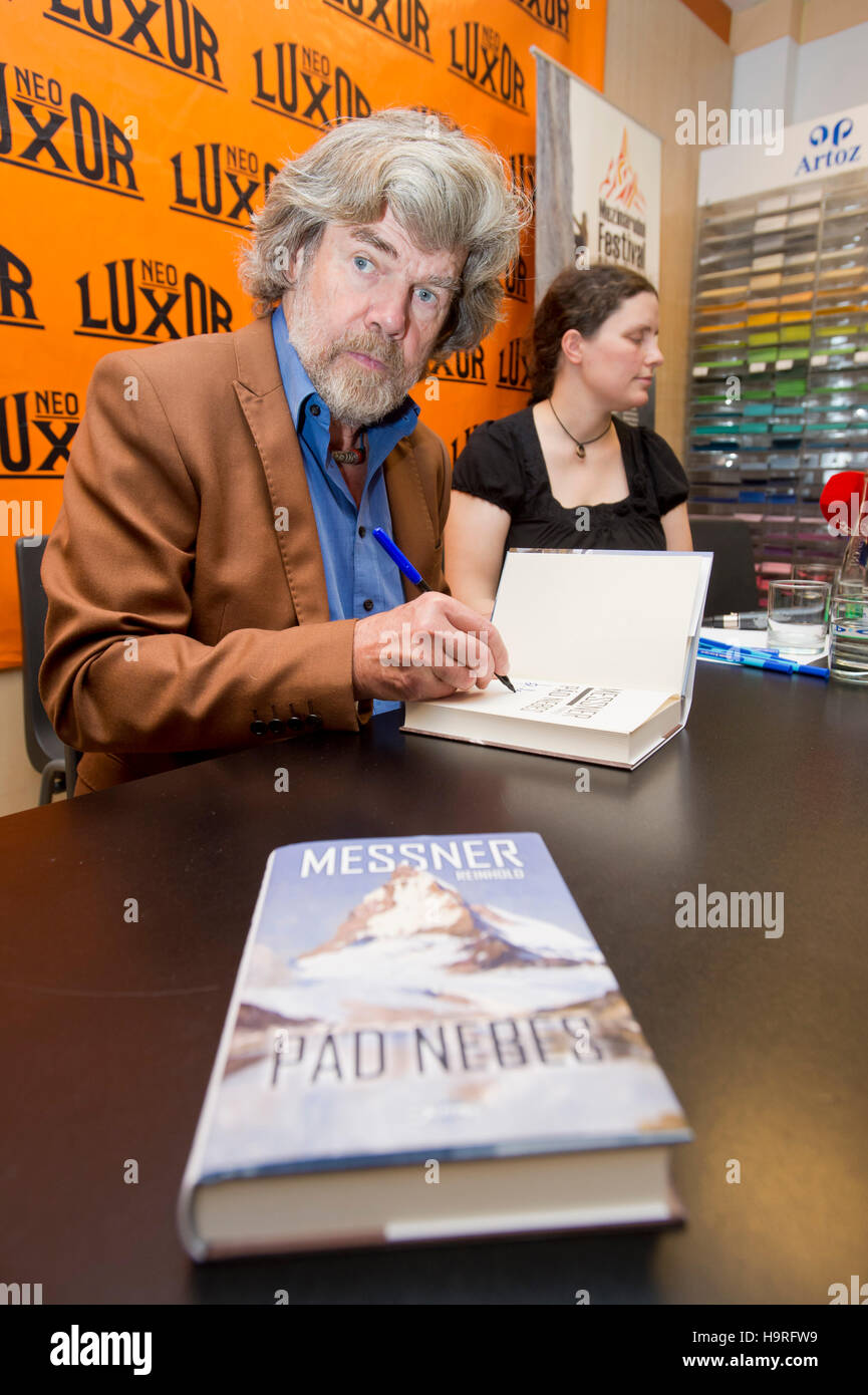 Prague, Czech Republic. 25th Nov, 2016. Mountain-climber Reinhold ...