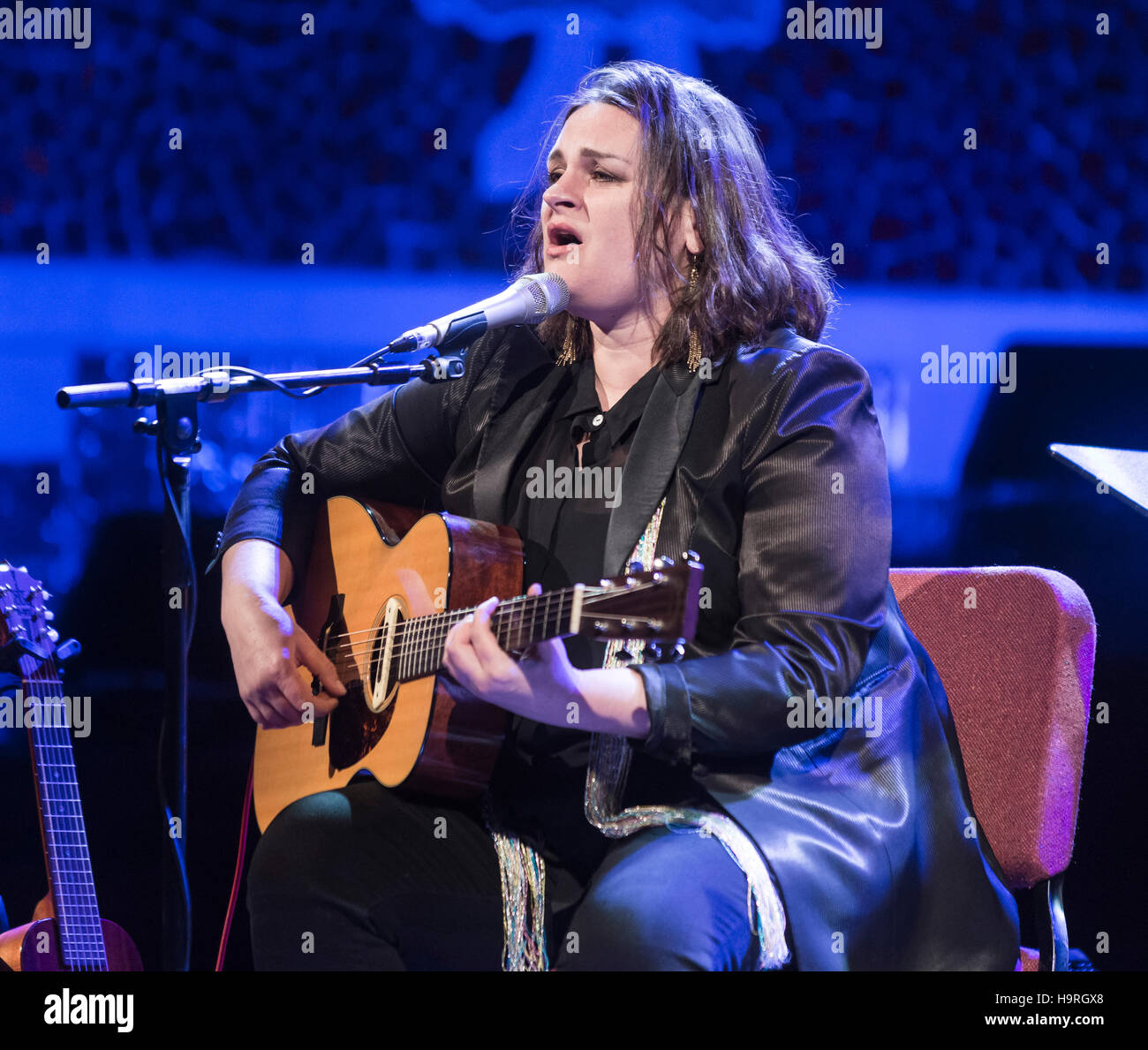 Barcelona, Spain. 25 November 2016. French-American jazz singer ...