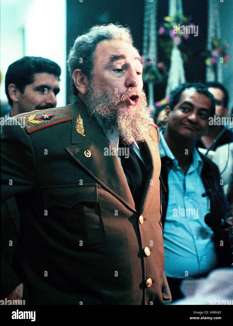 File. 25th Nov, 2016. Cuban Politician and Revolutionary FIDEL CASTRO ...