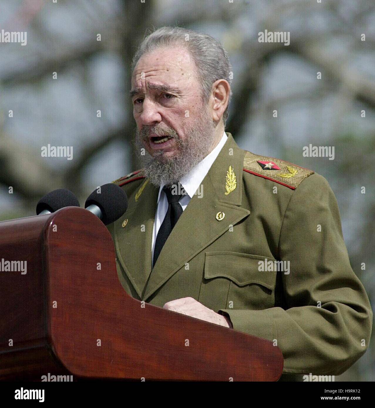 Photo file/Cuban President Raul Castro is seen in October, 2004 in ...