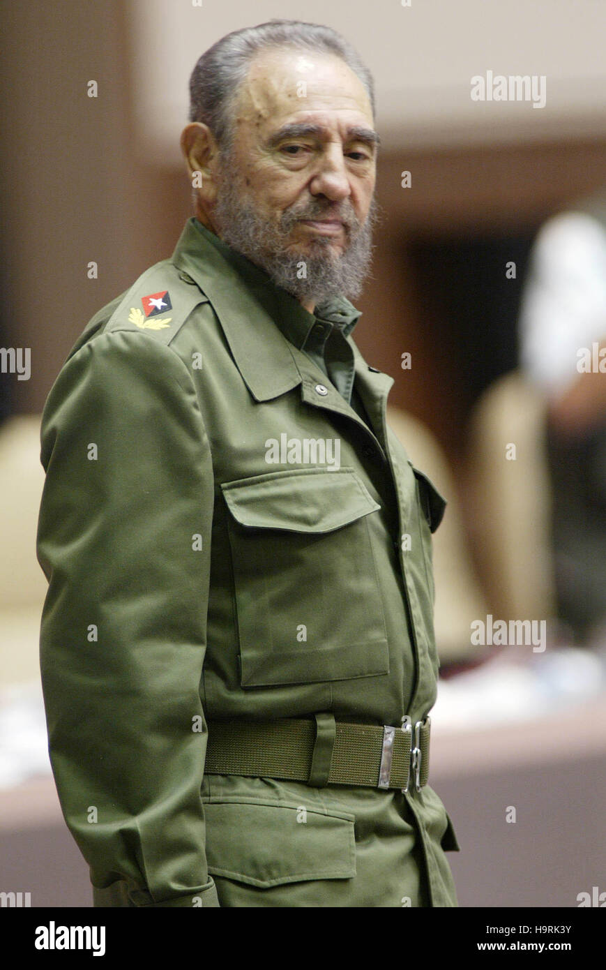 Fidel Castro pictured on June 4, 2005. Credit: Jorge Rey/MediaPunch ...