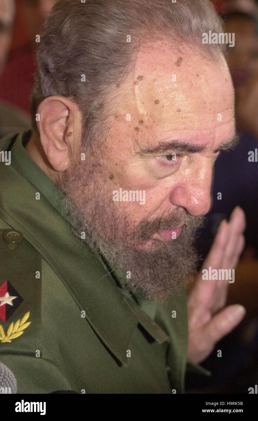 Cuban president Fidel Castro pictured on June 9, 2006. Credit: Jorge ...