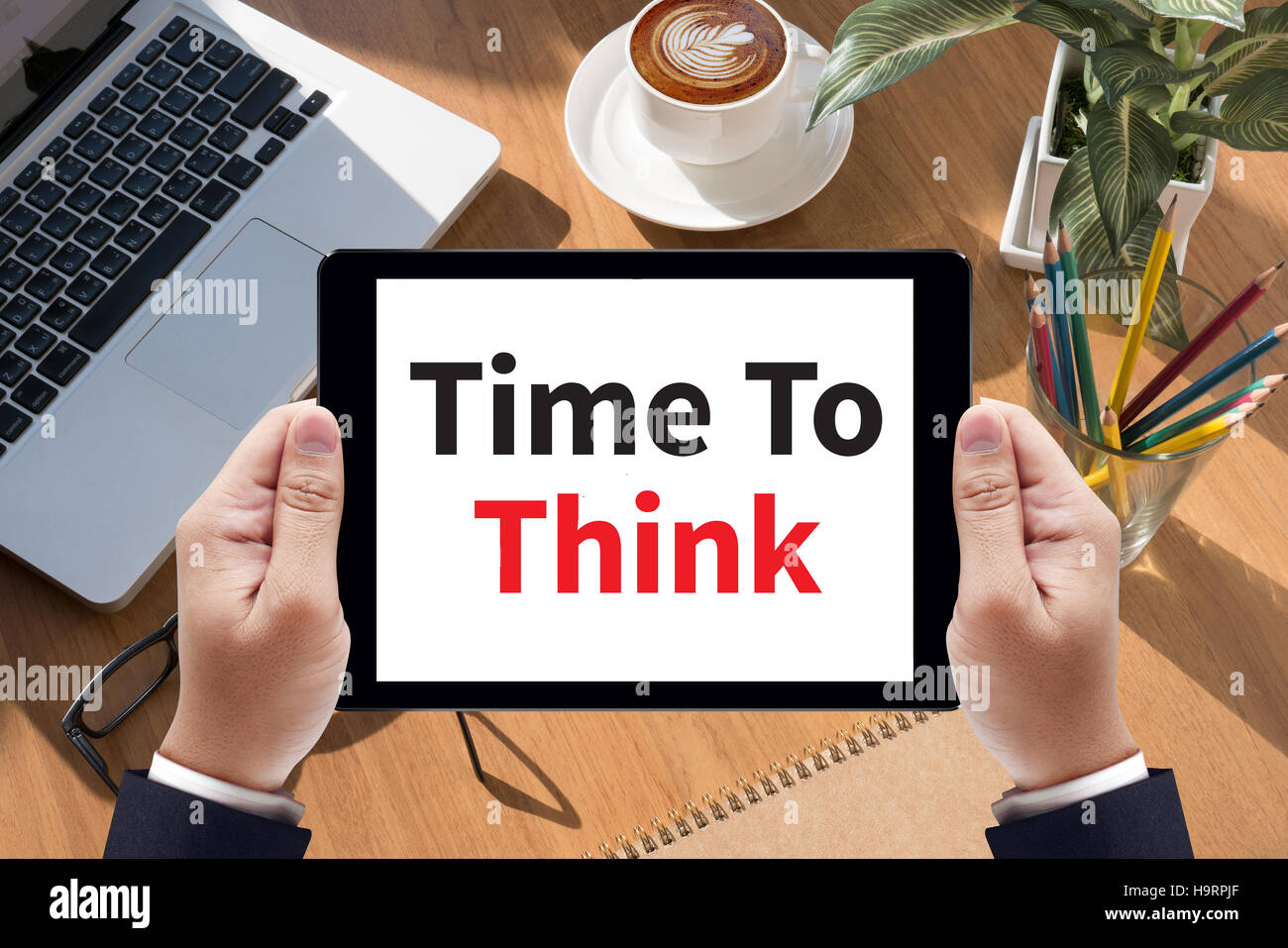 Time To Think Stock Photo - Alamy