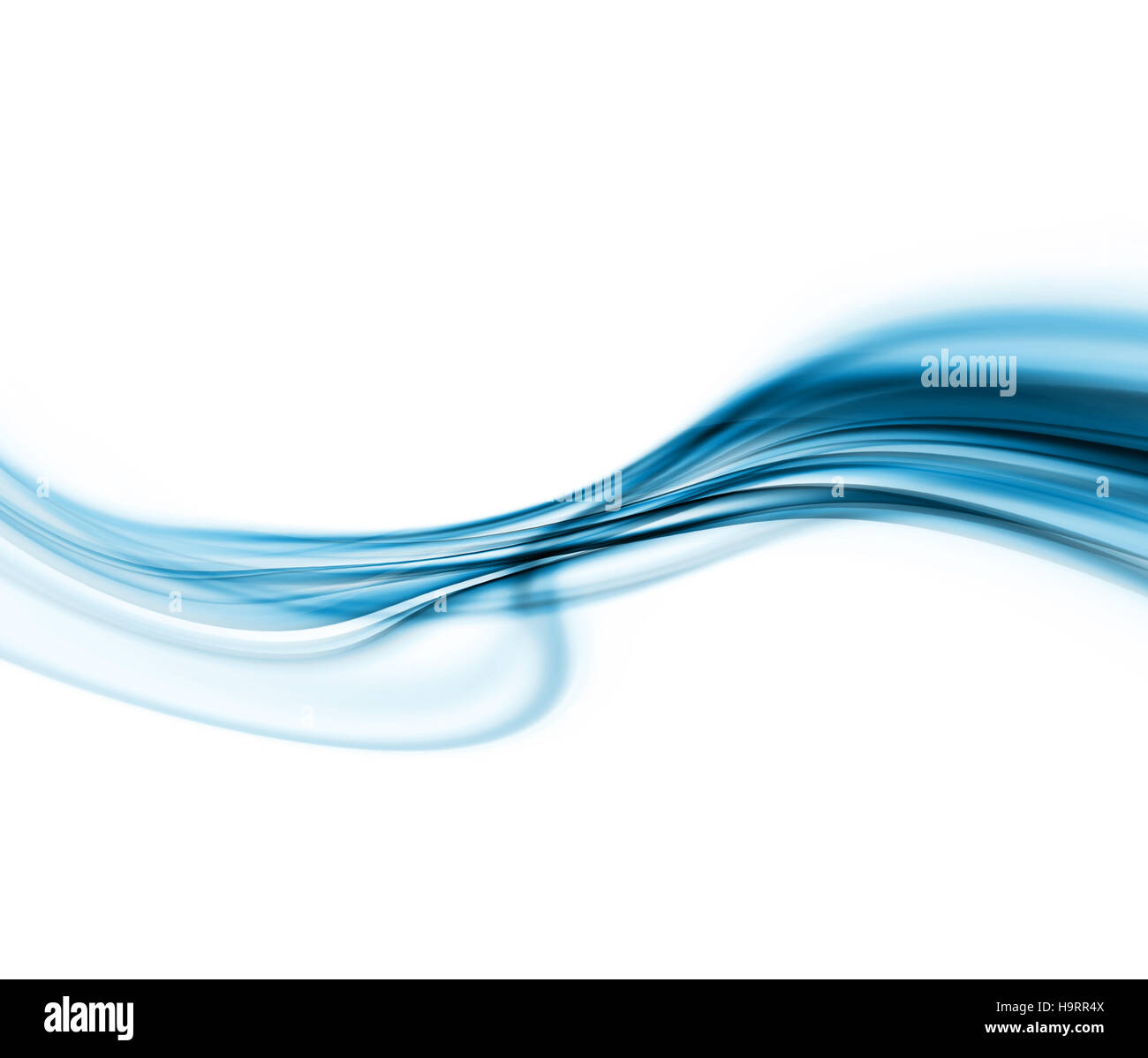 Abstract Blue Water Background. Abstraction Modern Waved Stock Photo ...