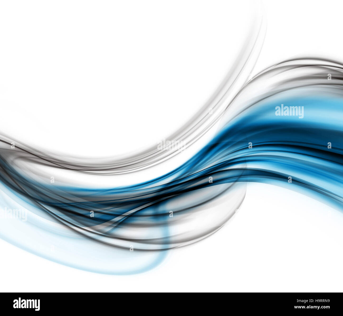 Abstract Blue Water Background. Abstraction Modern Waved Stock Photo ...